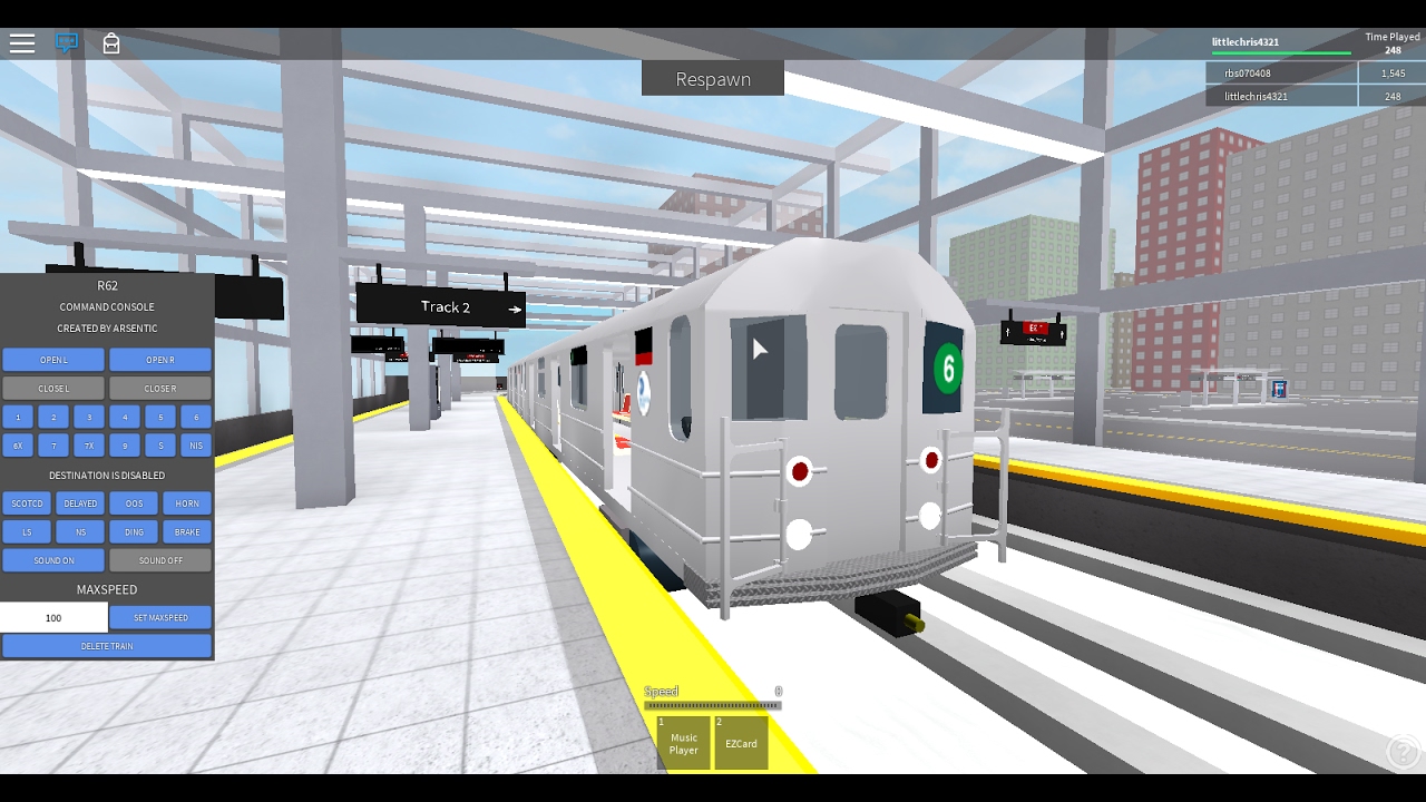 Driving An R62A (6) train at Subway Testing Remastered Game - YouTube