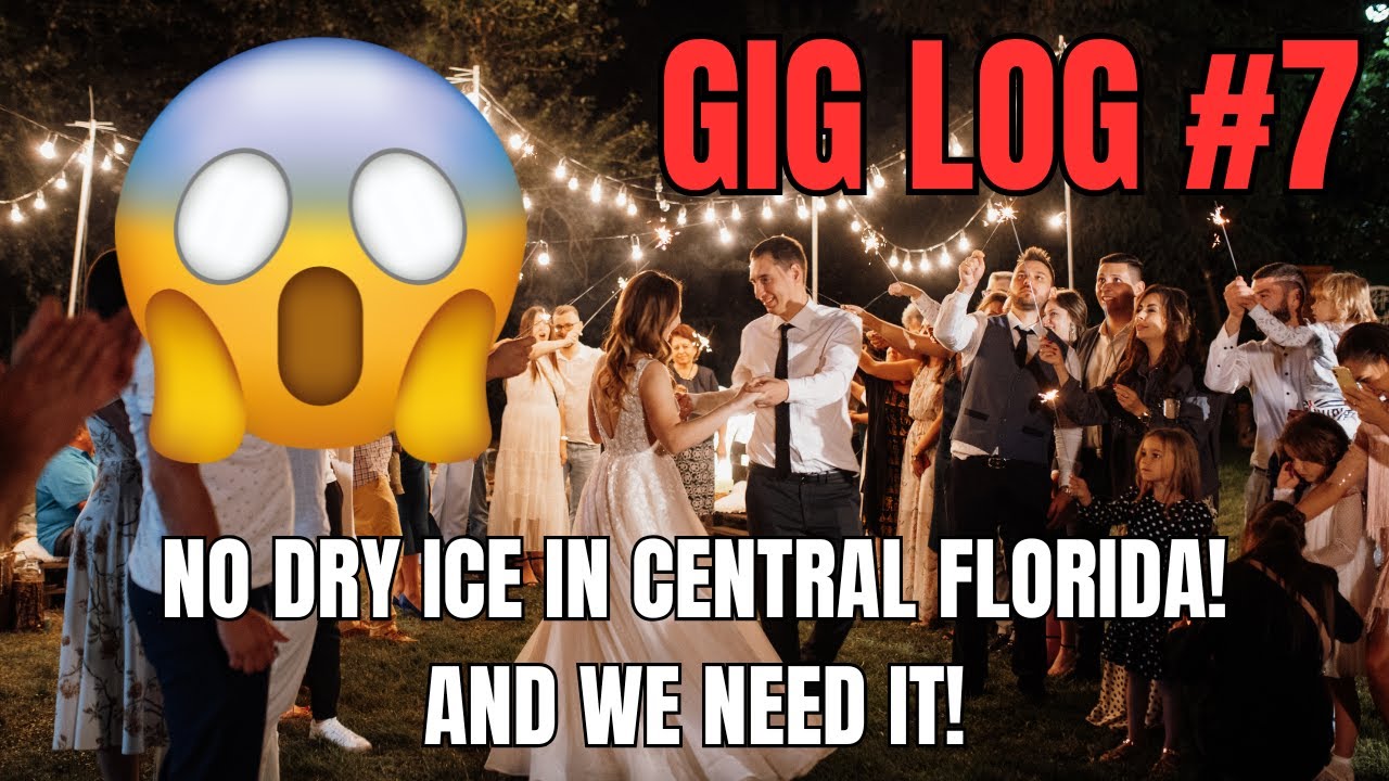 Gig Log 007 - There's no dry ice! See How We Made This Wedding Special ...