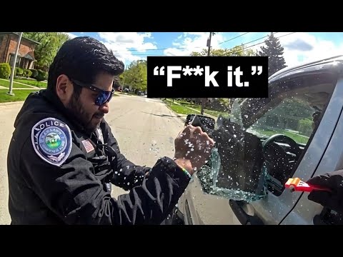 Cop BUSTS OUT a Sovereign Citizens Car Window in the FUNNIEST Way Possible 