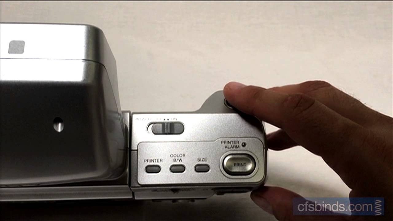 How To Use The Sony UPX-C200 Passport System - YouTube