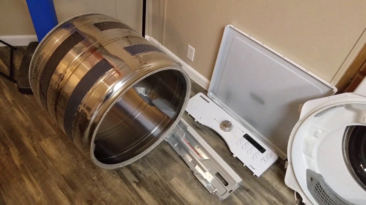 Samsung front load dryer. They are junk - YouTube