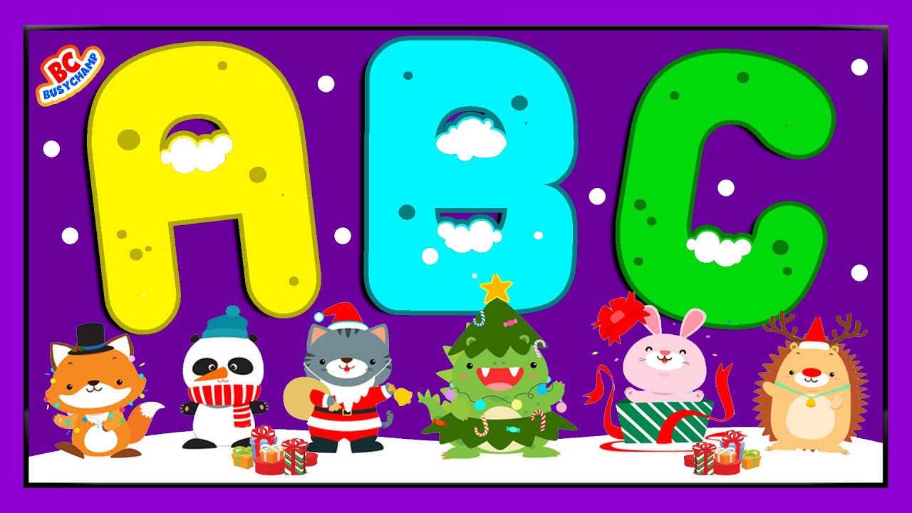 Christmas Learning Videos For Toddlers | Christmas ABC Learning For 3 ...