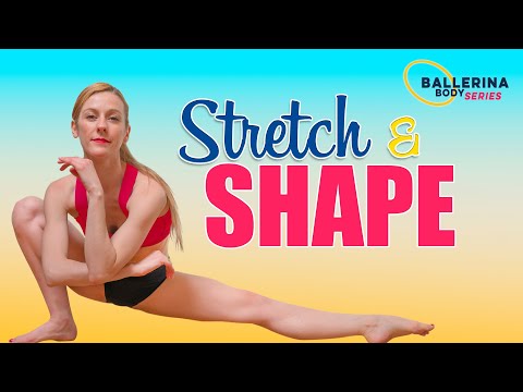 5 min Stretch - Shape your muscles like a ballerina | Ballerina Body Series