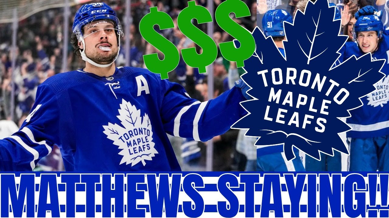 Auston Matthews Signs With Toronto Maple Leafs! But is This Good? - YouTube
