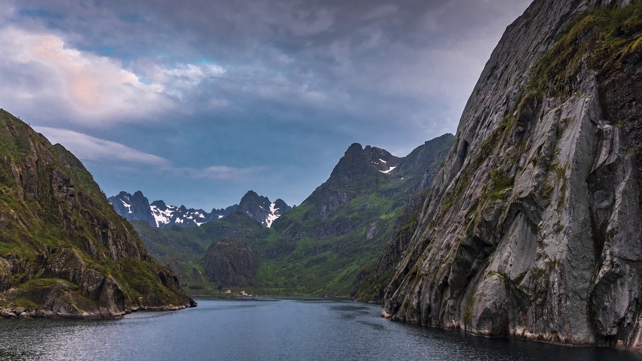 Troll Fjord on the Hutigruten Trollfjord - YouTube