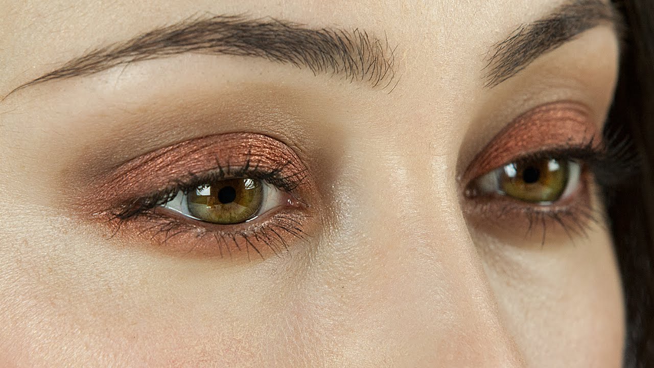 Copper Bronze Make-Up Tutorial by Hatice Schmidt - YouTube