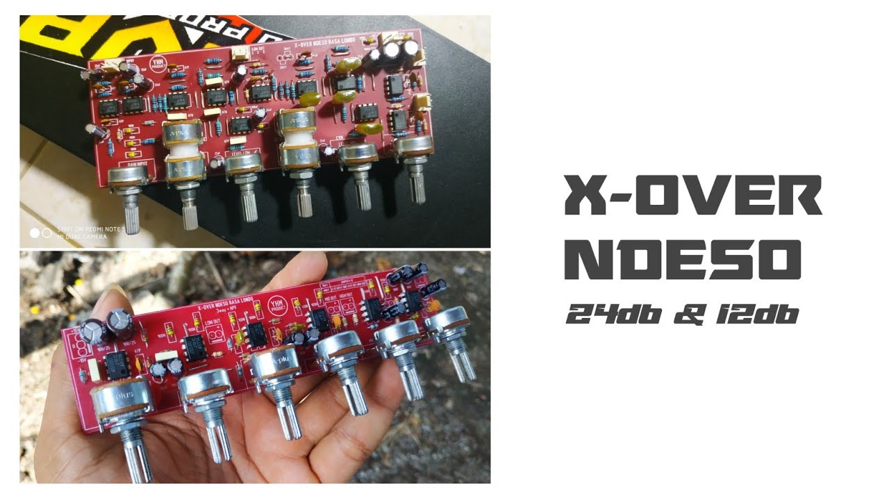 type CROSSOVER 24db & 12db COCOK UNTUK DANGDUT & Dj.an Kelas Rakitan ...