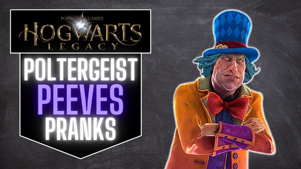Hogwarts Legacy - All Peeves Moments - All poltergeist Peeves scenes ...