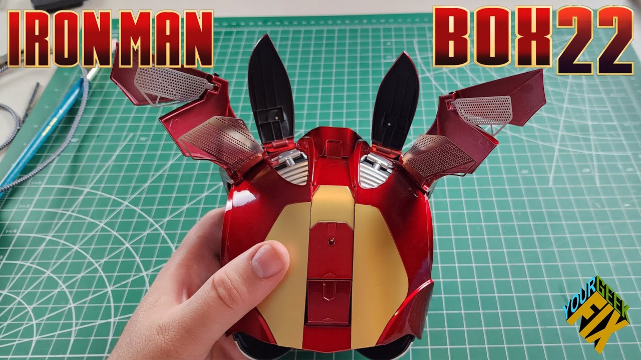 Build Your Own Iron Man Box 22 by Fanhome - YouTube