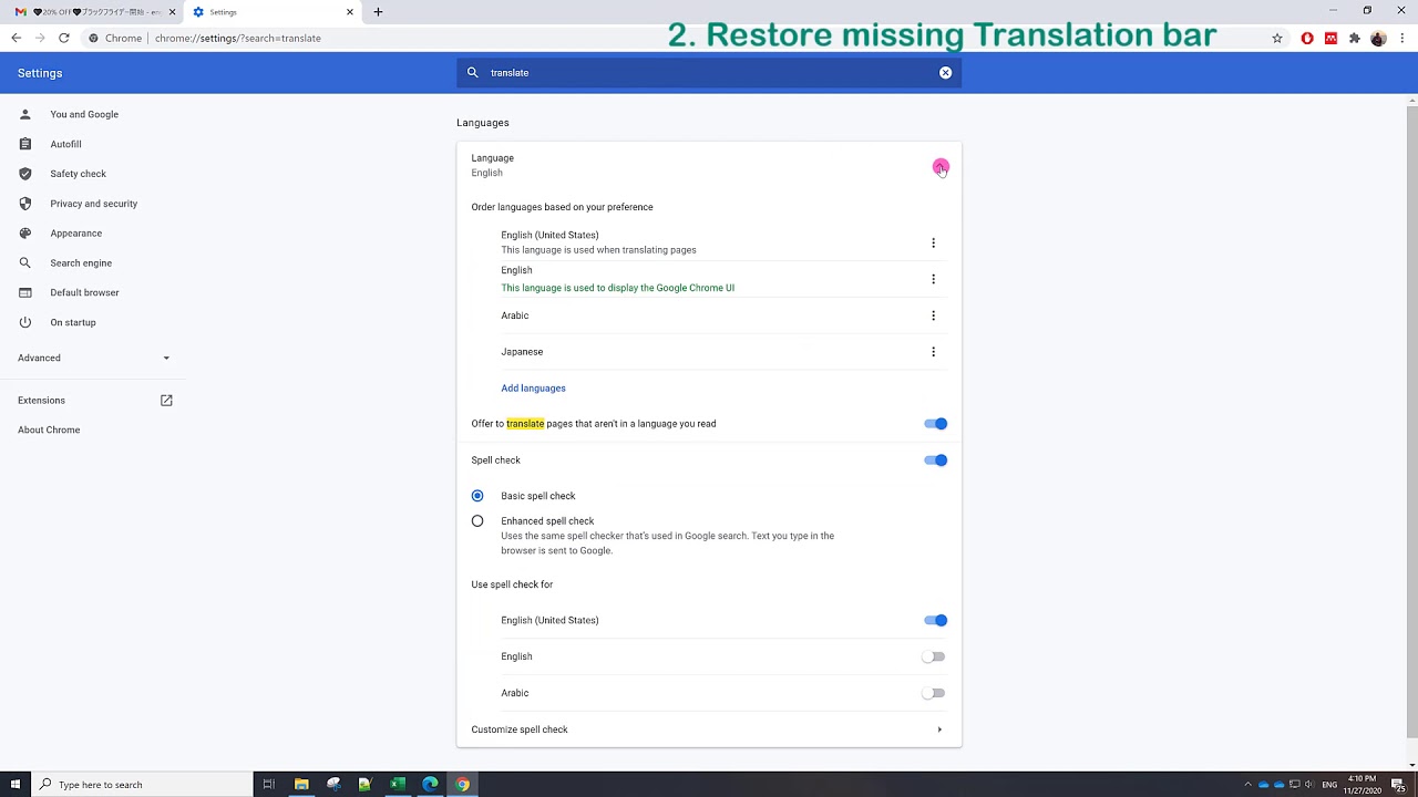 Gmail - Translate your Emails and Restore the Missing Translation Bar ...