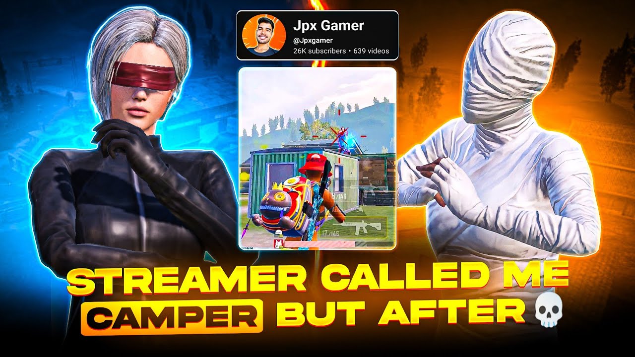 STREAMER CALLED ME CAMPER & THEN THIS HAPPENED 💀 l 1V1 AGAINST STREAMER ...