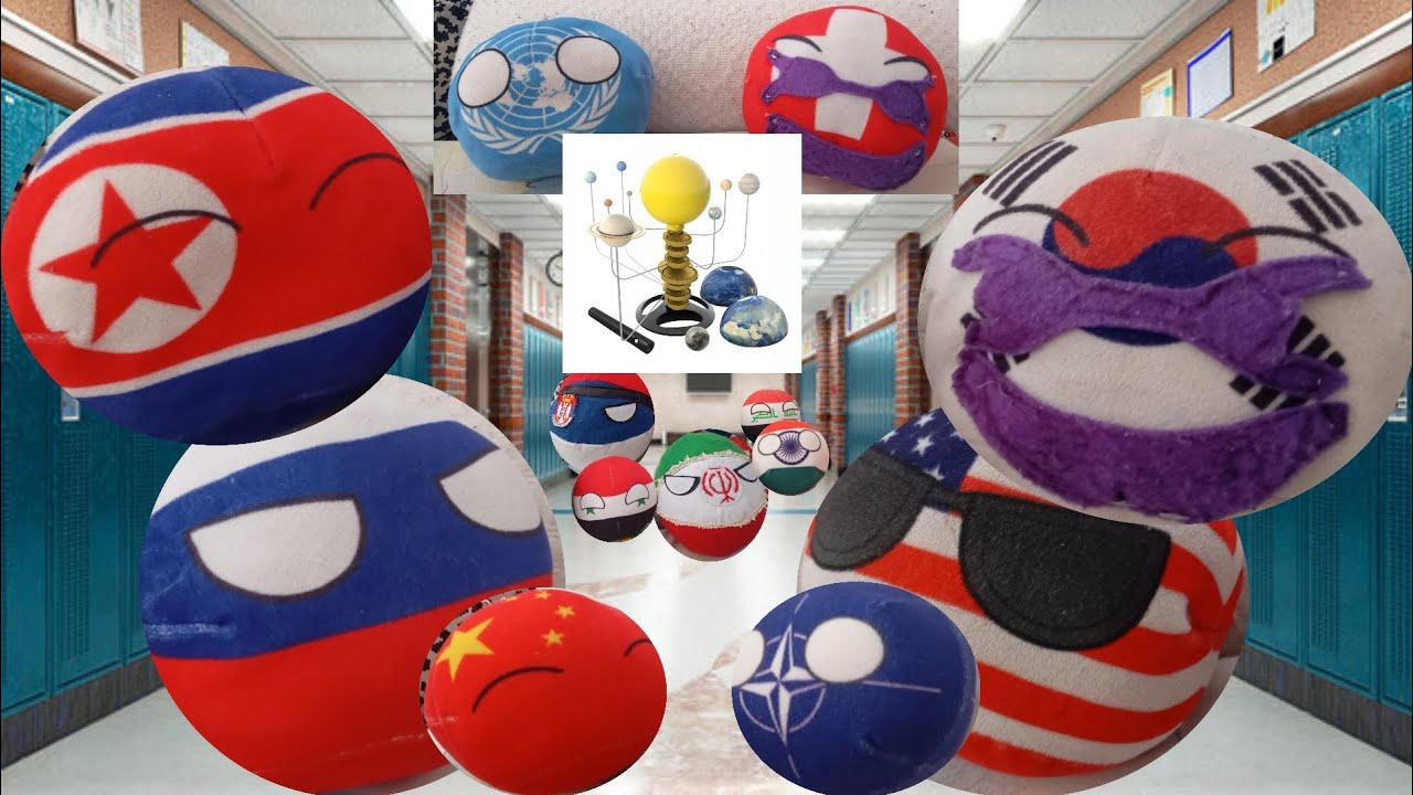 Countryballs Learn The Solar System - YouTube