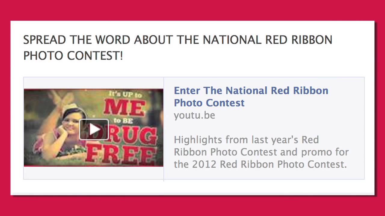 2013 Red Ribbon Week Promo - YouTube