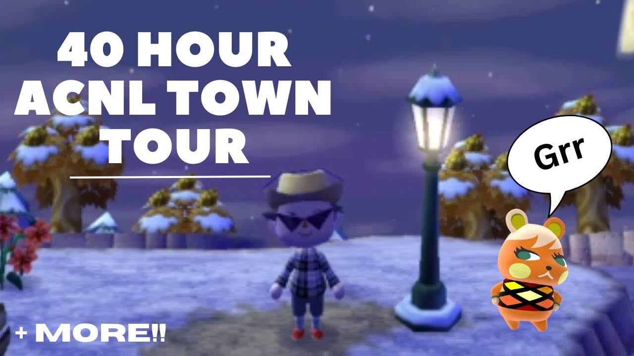 My 40-Hour ACNL Town Tour - Citra Emulator - YouTube