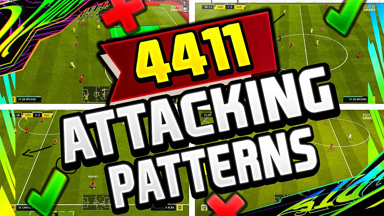 FIFA 21 | How to ATTACK in the 4411 (TOP 3 ATTACKING PATTERNS EXPLAINED ...