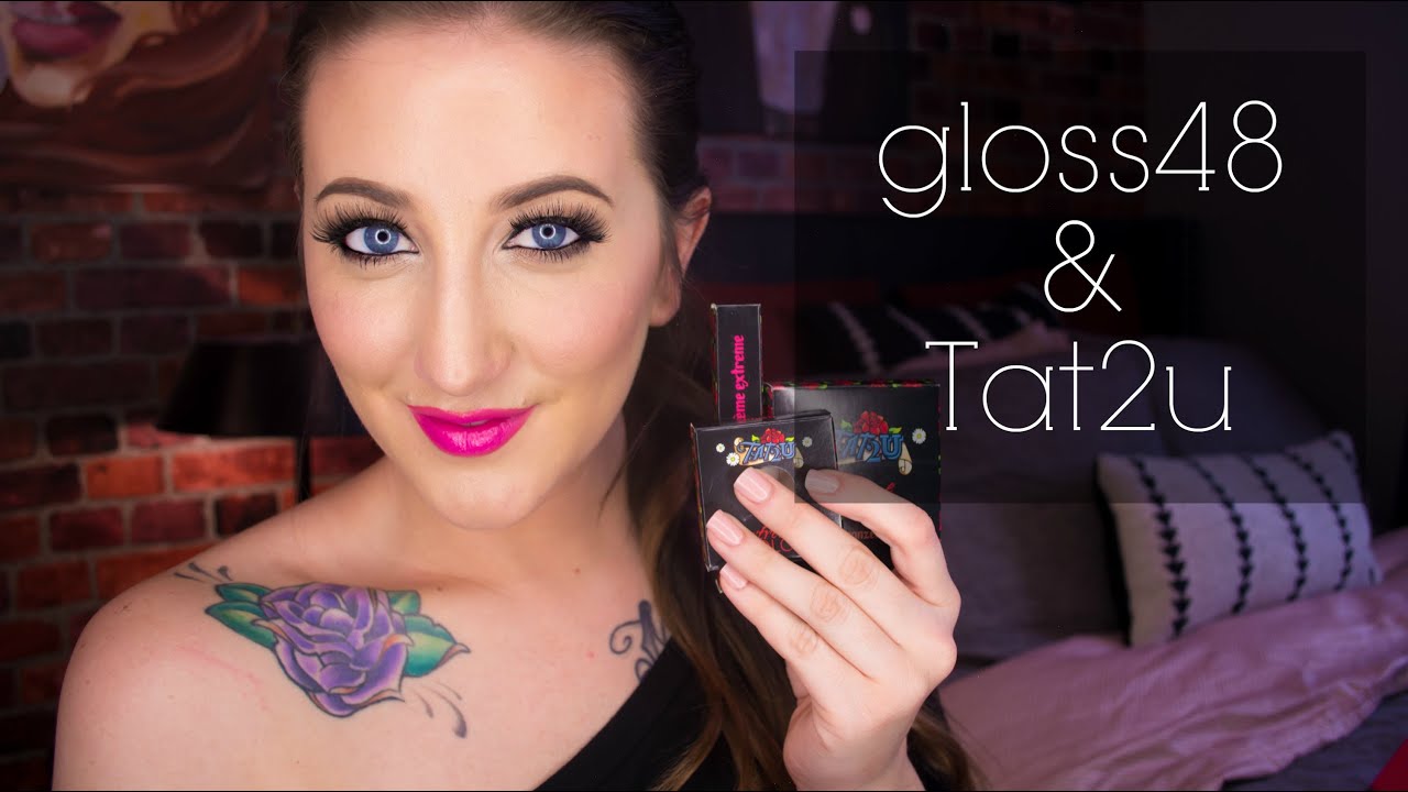 Tat2U Review & Swatches | Gloss48 - YouTube
