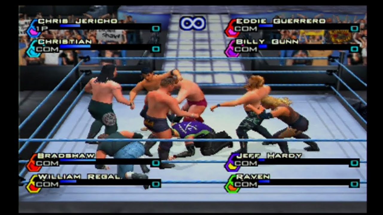 Battle Royal - WWF Smackdown JBI (PS2) - YouTube