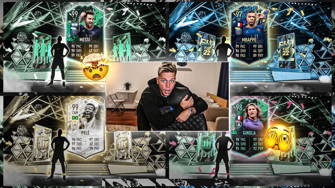 Ich ZIEHE ALLE NEUEN PACKS in FIFA 22 93+ Icon Pick, 95+ Shapeshifter ...