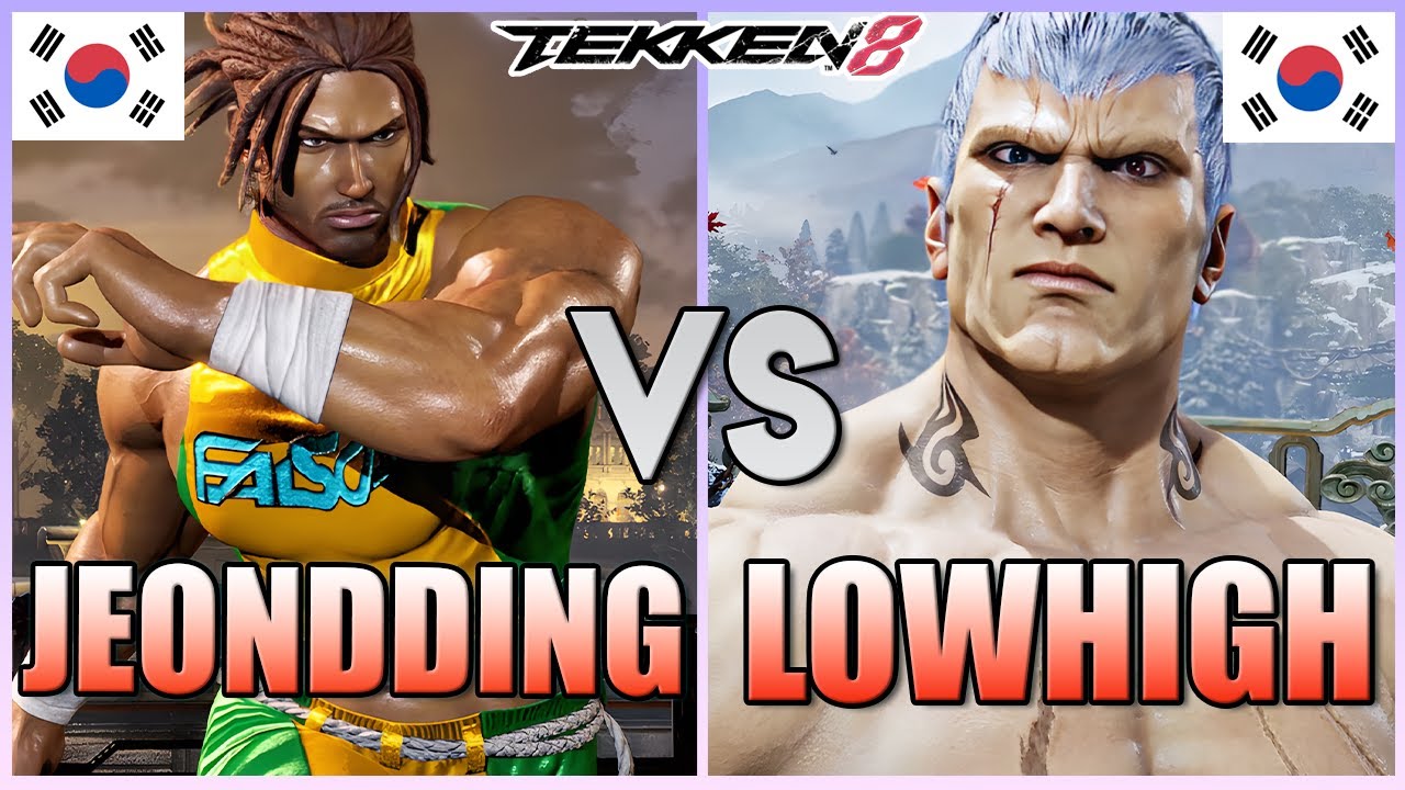 Tekken 8 Jeondding (#1 Eddy) Vs Lowhigh (#2 Ranked Bryan) Meo-IL (Clive ...