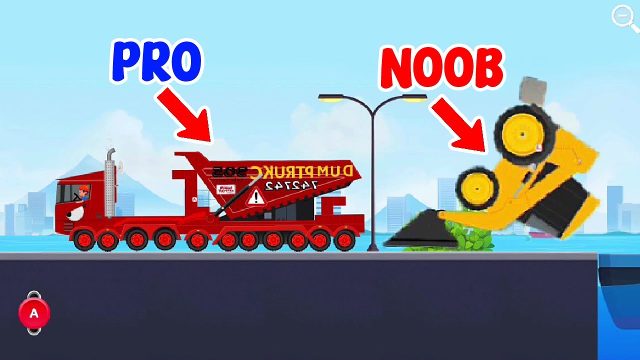 Labo Construction Truck | Heavy Construction Truck Transporter - YouTube