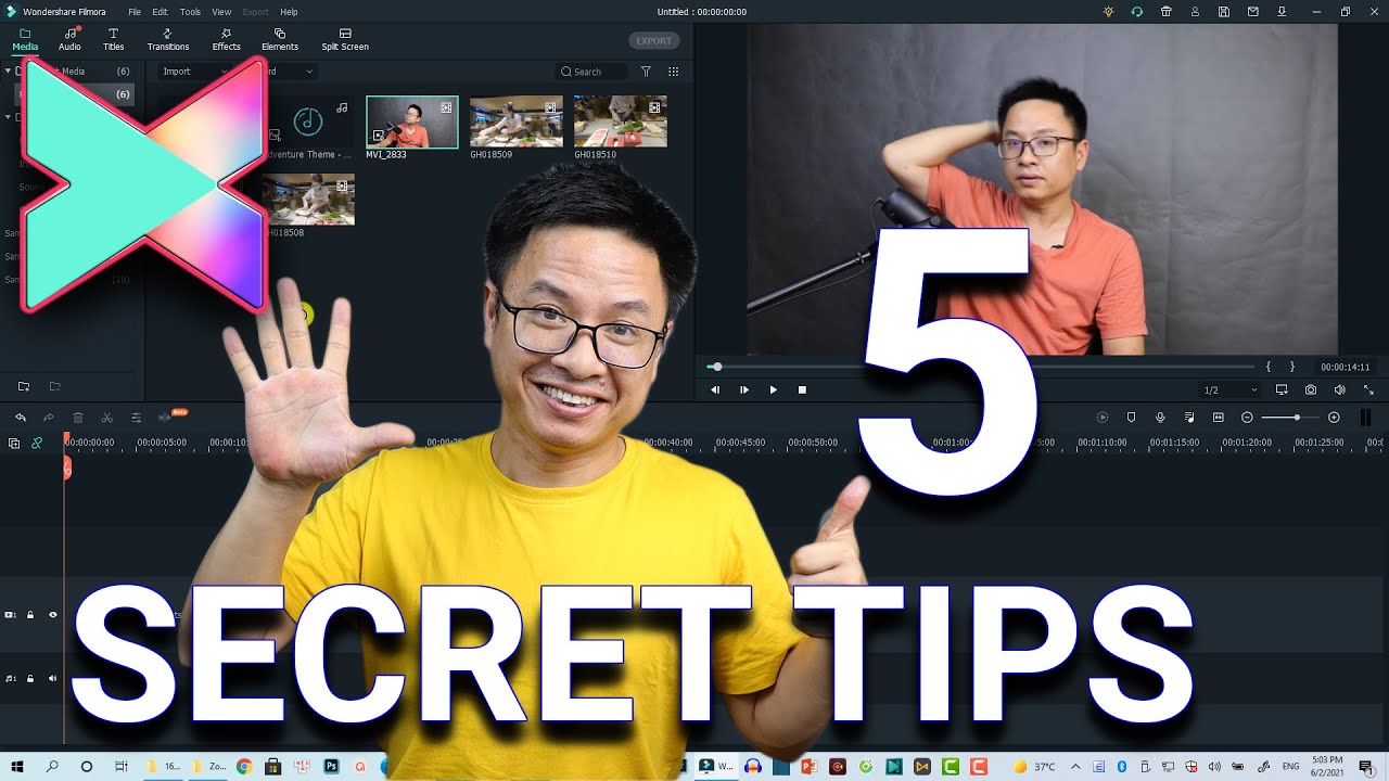 Top 5 Video Editing Tips in Filmora X - Tutorial For Beginners - YouTube