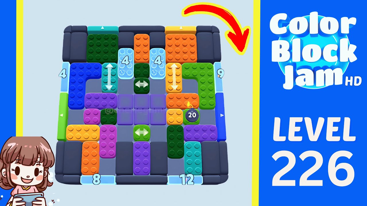 Color Block Jam Level 226 Solution Walkthrough - YouTube
