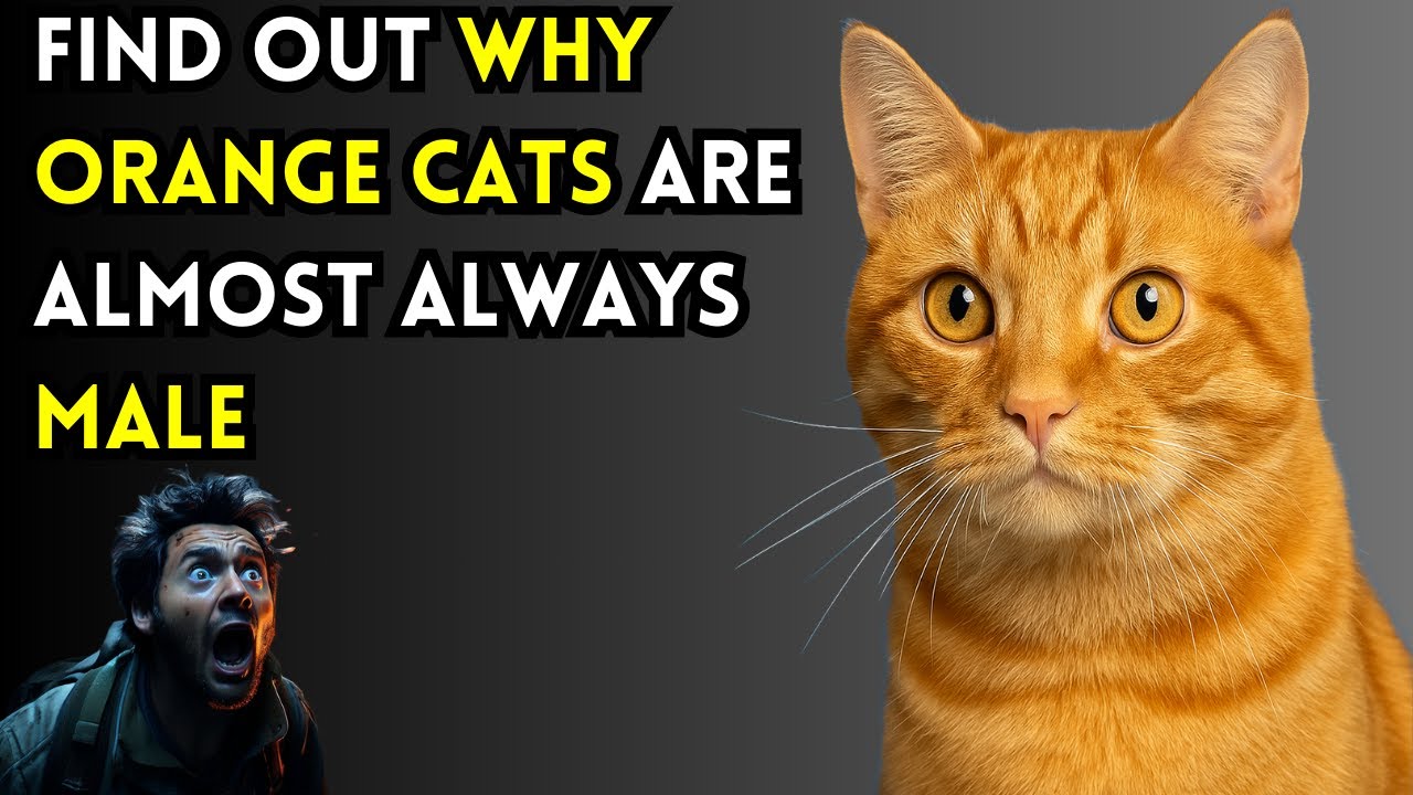 WHY ORANGE CATS ARE ALMOST ALWAYS MALE - SCIENCE EXPLAINS! - YouTube