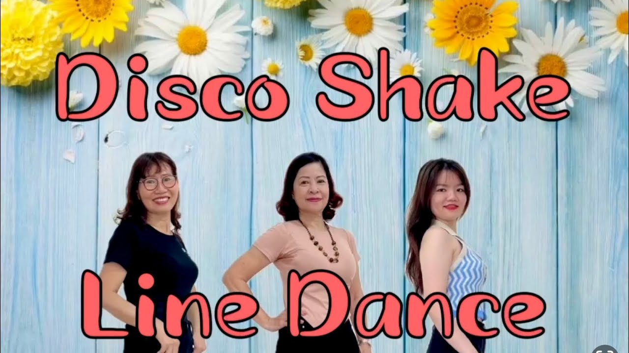 Disco Shake Line Dance- LT LineDance - YouTube