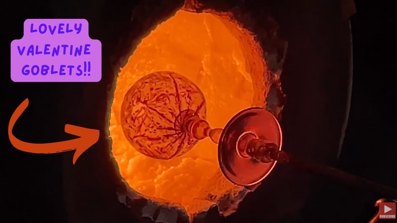 Glass Blowing: How to make Goblets- 3 styles!! - YouTube