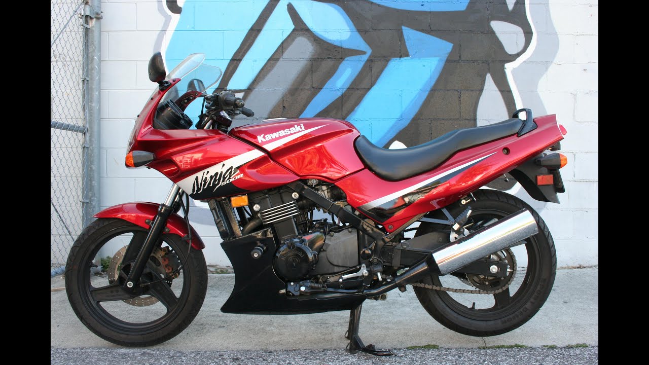 2006 Kawasaki Ninja 500 ... Very clean with only 6138 miles!! - YouTube