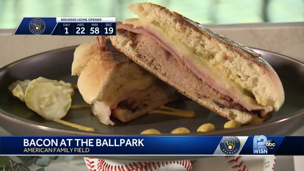 Bacon at the ballpark: New foods for this season - YouTube