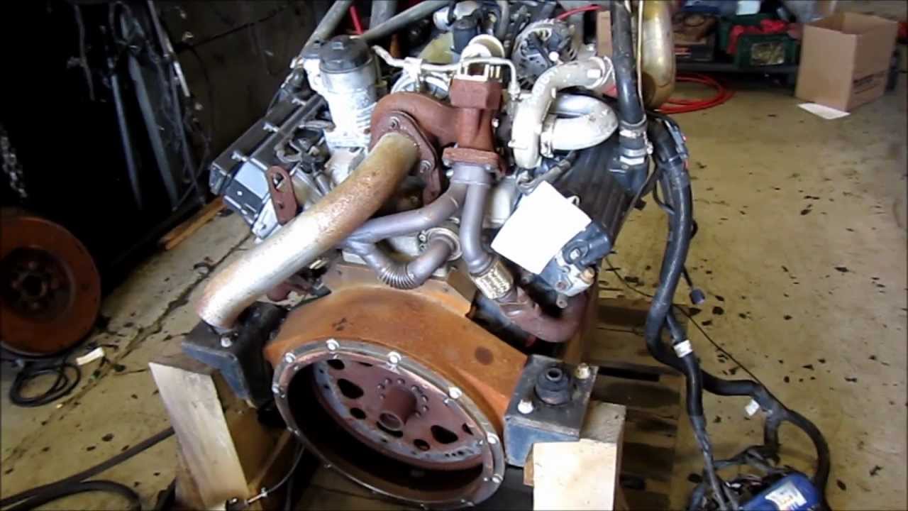 2005 International VT275 Diesel Engine - YouTube