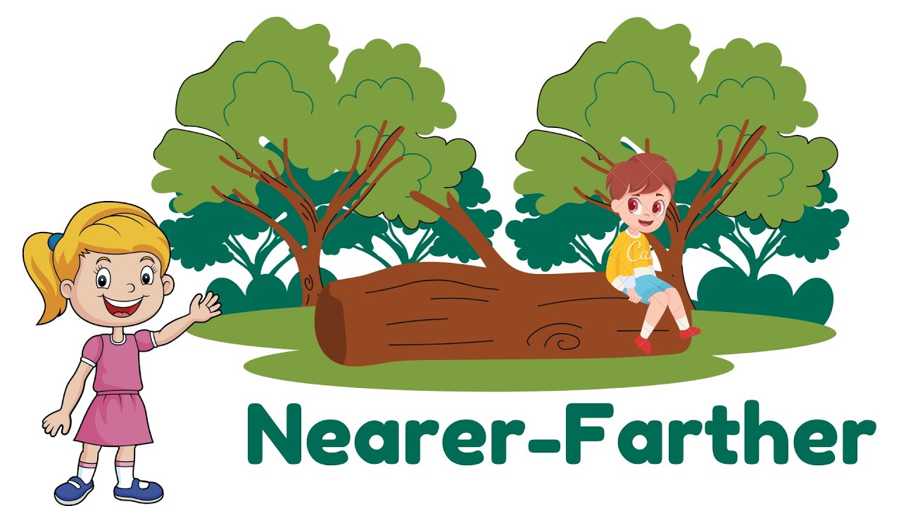 Nearer and Farther | kids learning videos | fun spatial concepts for ...