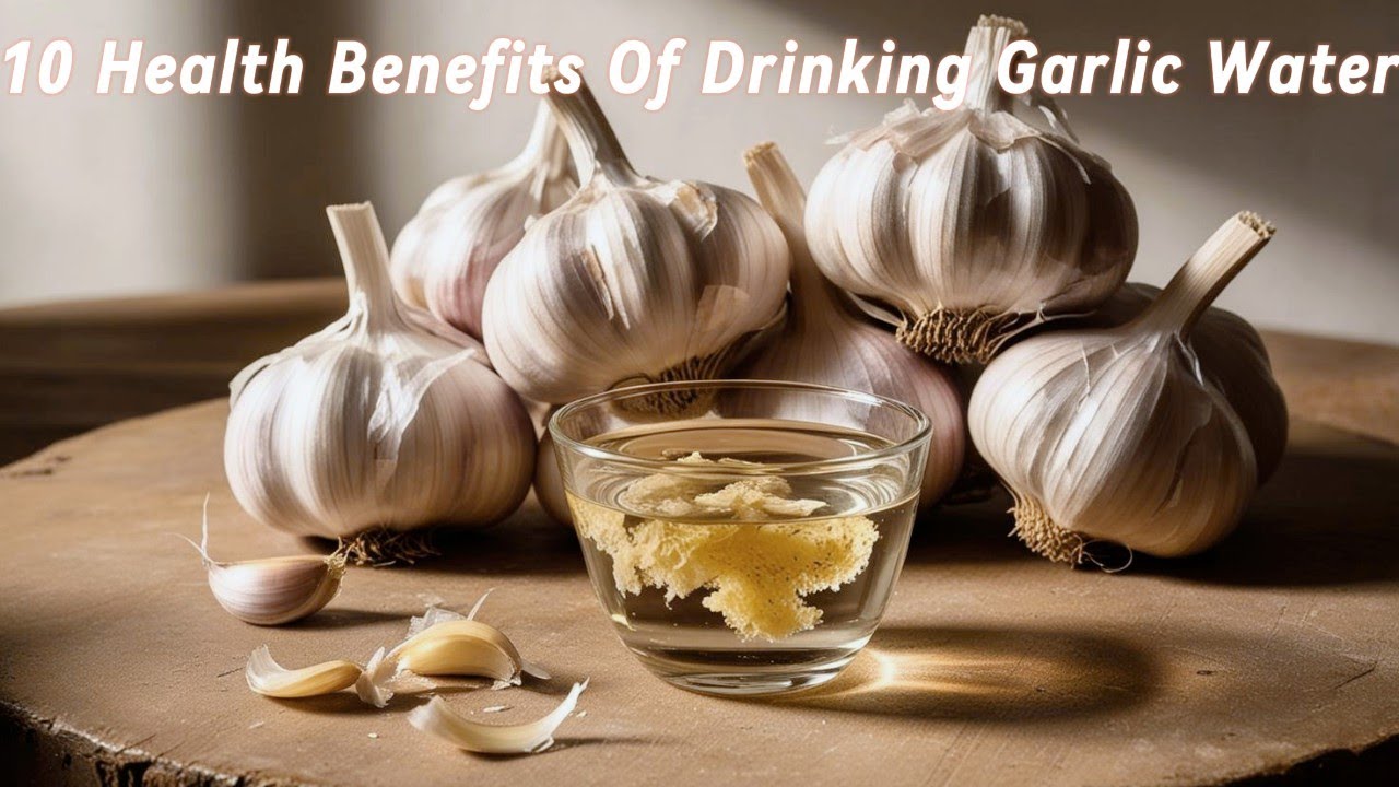 10 Surprising Health Benefits of Drinking Garlic Water - YouTube