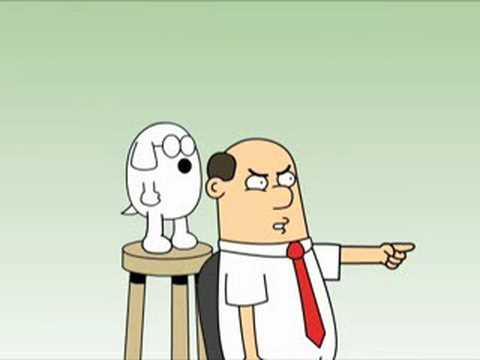 Dilbert: Filp Top Head and Exploding Head Video - YouTube