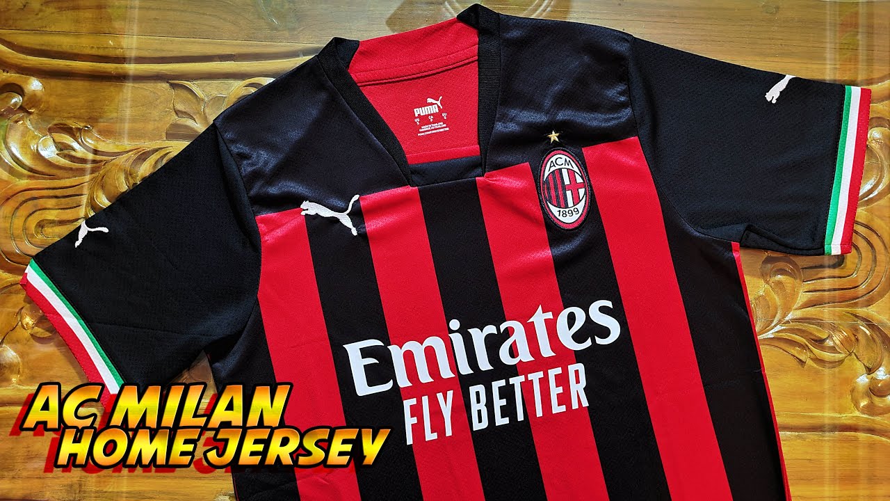 AC Milan 22-23 Home Jersey। Fan Version #soccerjersey #worldcup # ...
