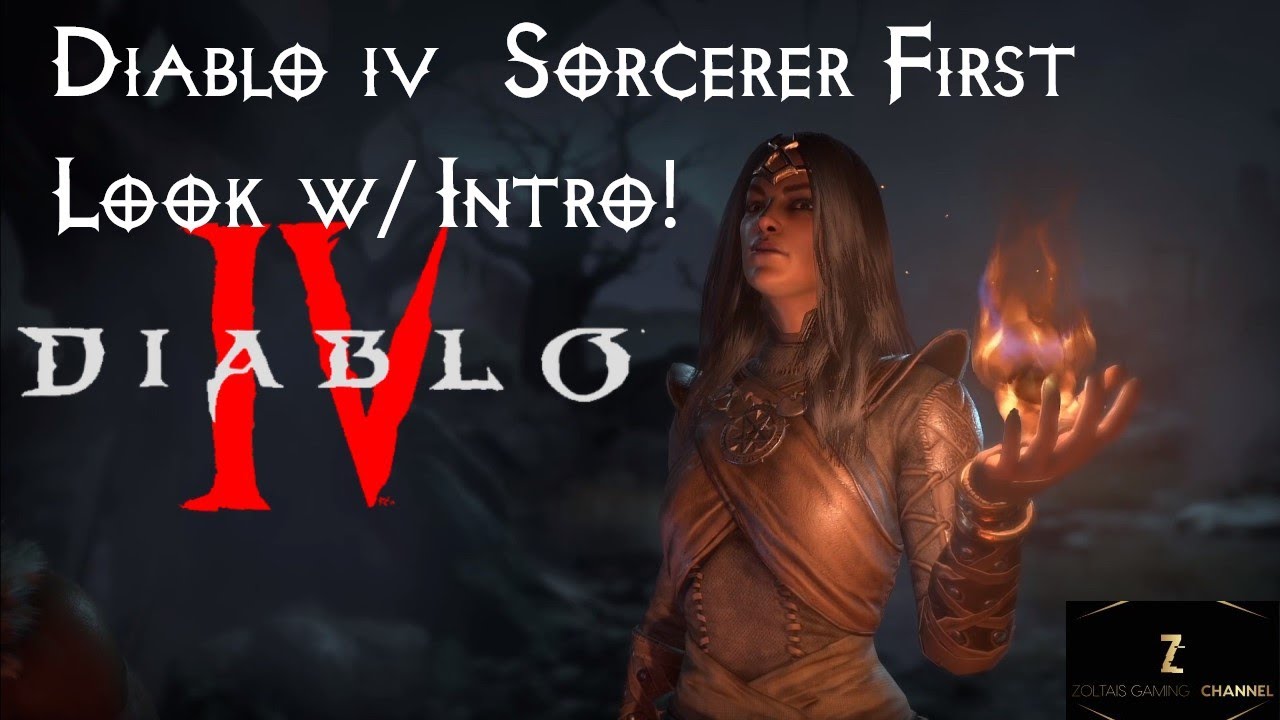 Diablo 4: Intro, Character Customization, and a Look At Skills! - YouTube