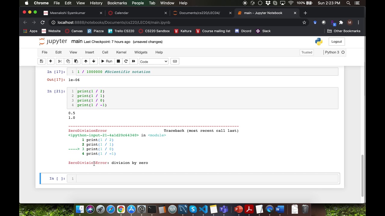[CS 220 / CS319 Spring 2021] LEC 4 Video 2: Operator precedence - YouTube