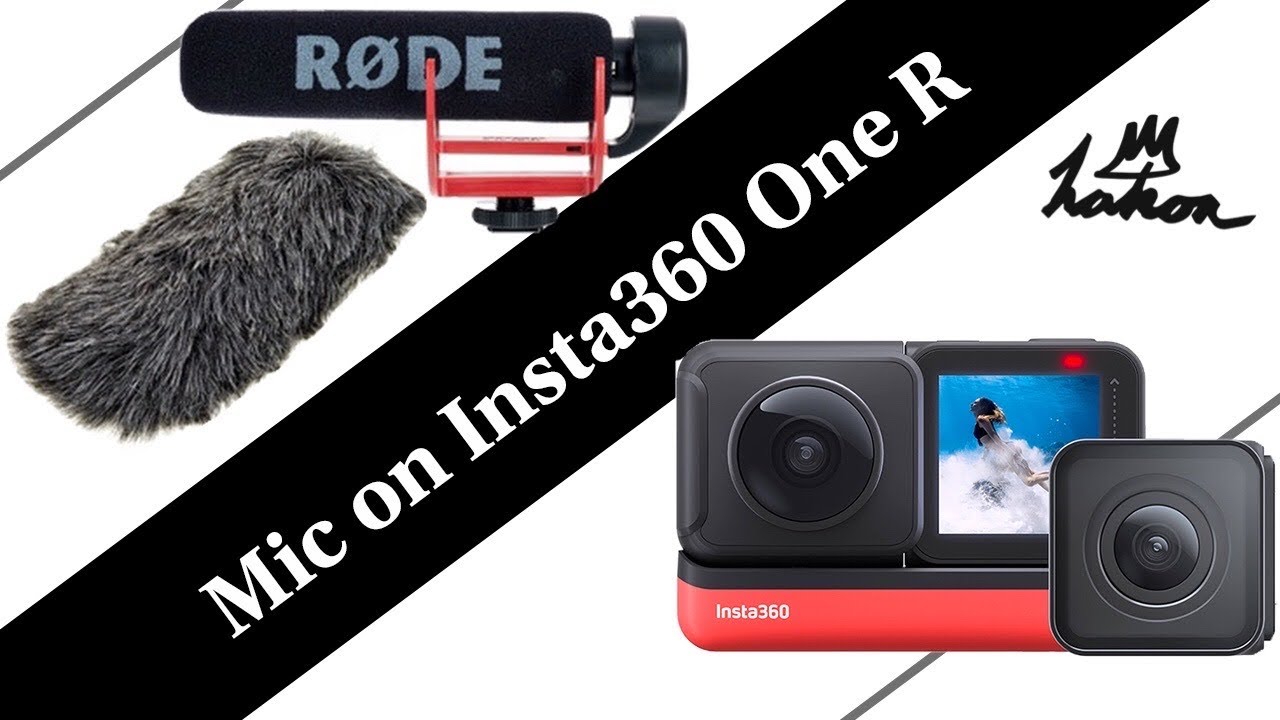 How to put a microphone on the insta360 One R and is it worth it? - YouTube