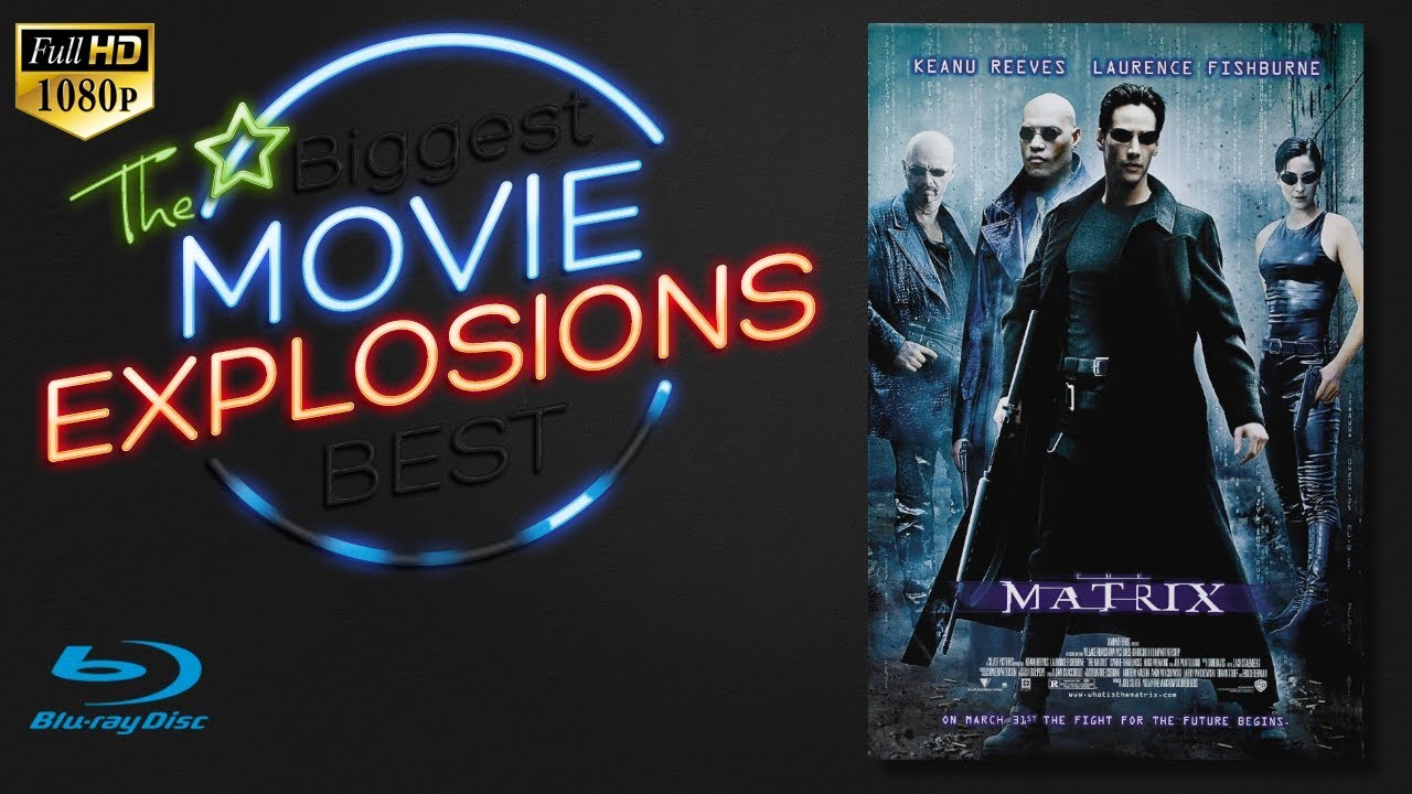 The Best Movie Explosions: The Matrix (1999) Helicopter Crash - YouTube