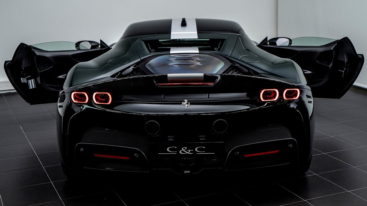 2023 Green Ferrari SF90 Stradale - Wild Hyper Car in Detail! - YouTube
