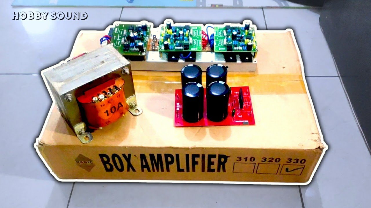 Persiapan !!! Merakit power amplifier 10 ampere - YouTube