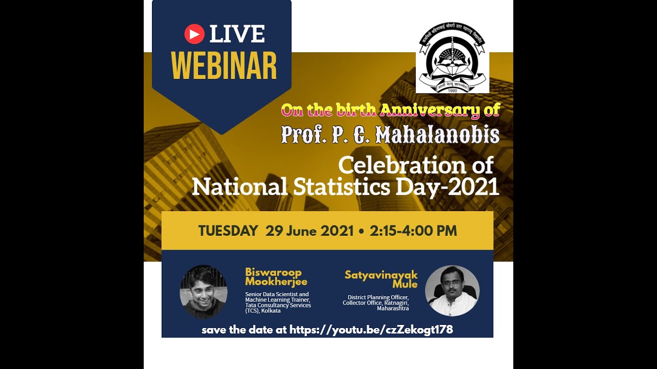 National Statistics Day-2021 Celebration - YouTube