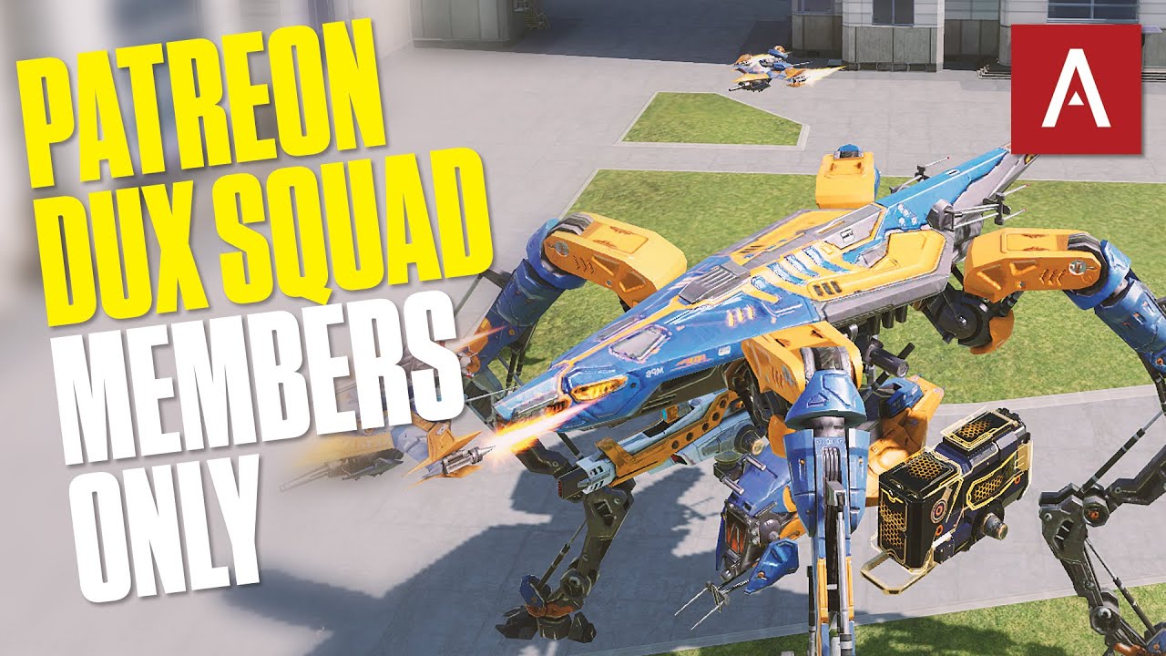 War Robots - Dux Squad With Patreon Members WR Member Live Stream - YouTube