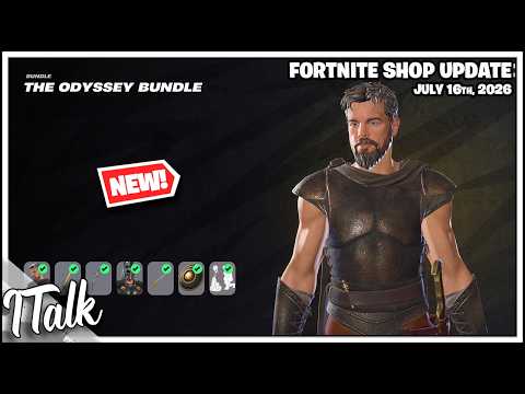 Fortnite Shop *NEW* ODYSSEY BUNDLE! [July 16th, 2026] (Fortnite Chapter 7)