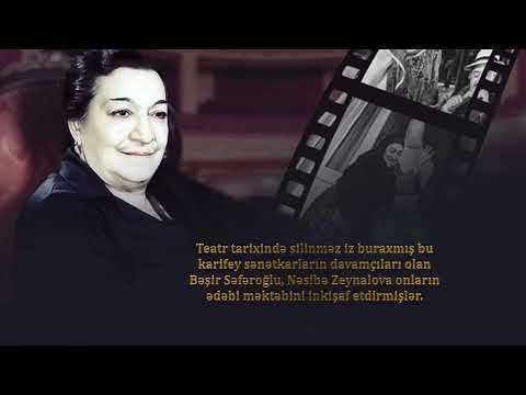 Milli Teatr Günü münasibətilə hazırlanmış \