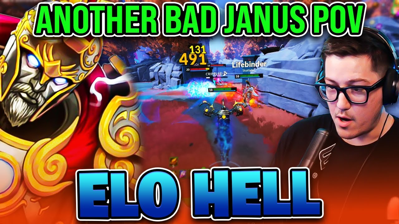 THIS JANUS WON'T STOP PORTALING THE GROUND IN ELO HELL - YouTube