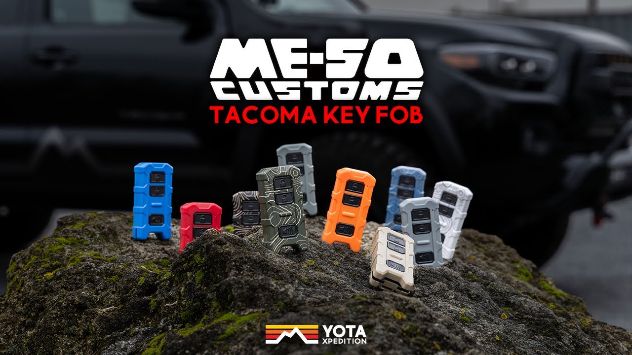 Meso Customs Tacoma Minimalist Key Fob - YouTube