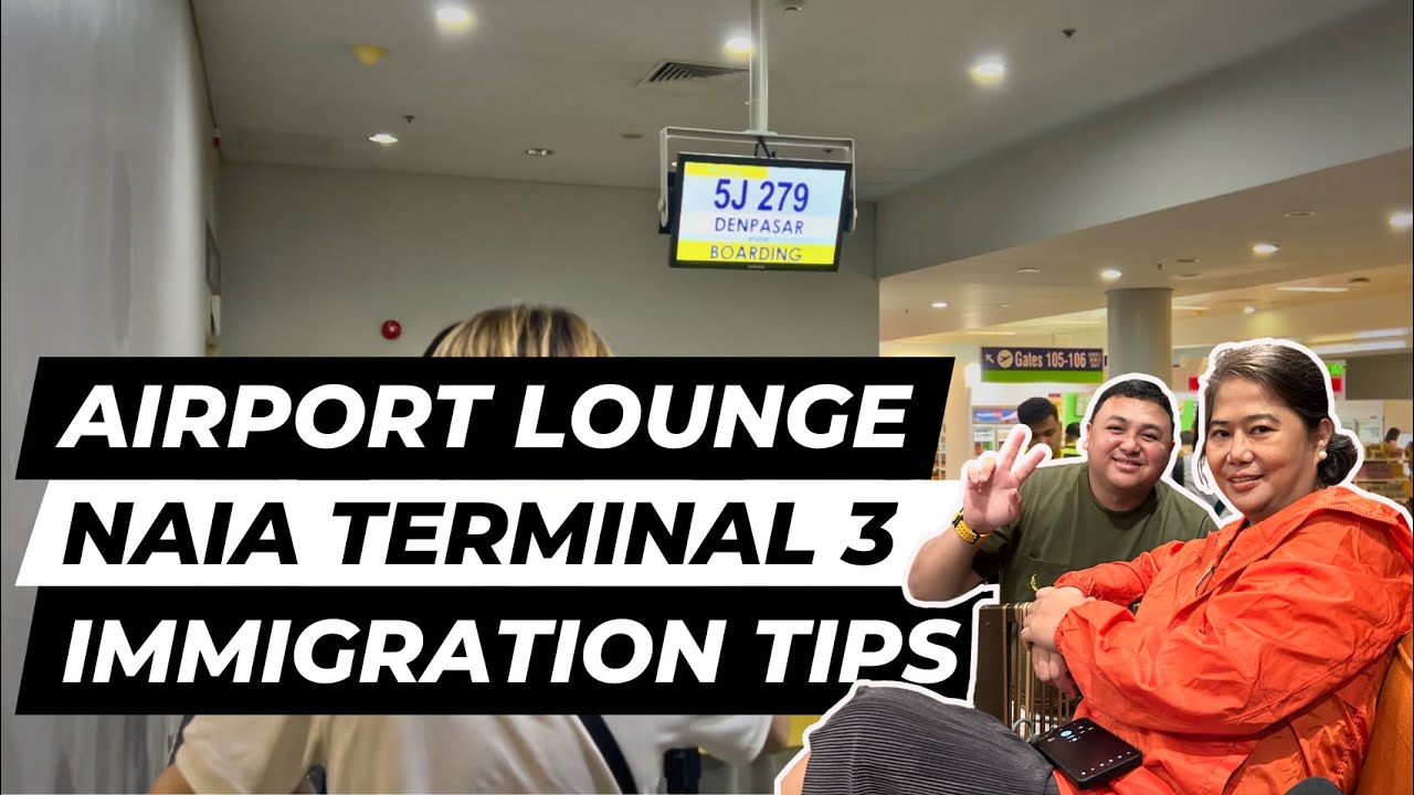 NAIA TERMINAL 3 AIRPORT LOUNGE | PAGSS INTERNATIONAL LOUNGE | MARHABA ...