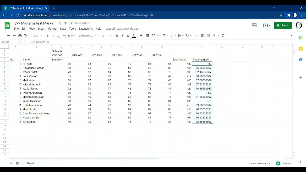 HOW TO USE GOOGLE SHEETS | CSC098 - COMMUNITY SERVICE - YouTube